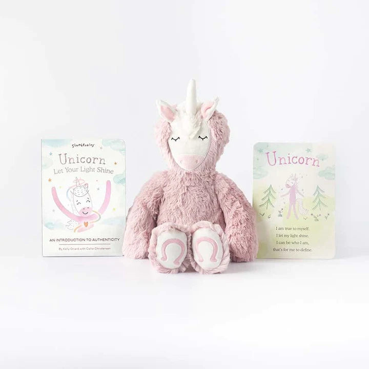 Slumberkins Unicorn Kin & Lesson Book | Tugboat & The Bird