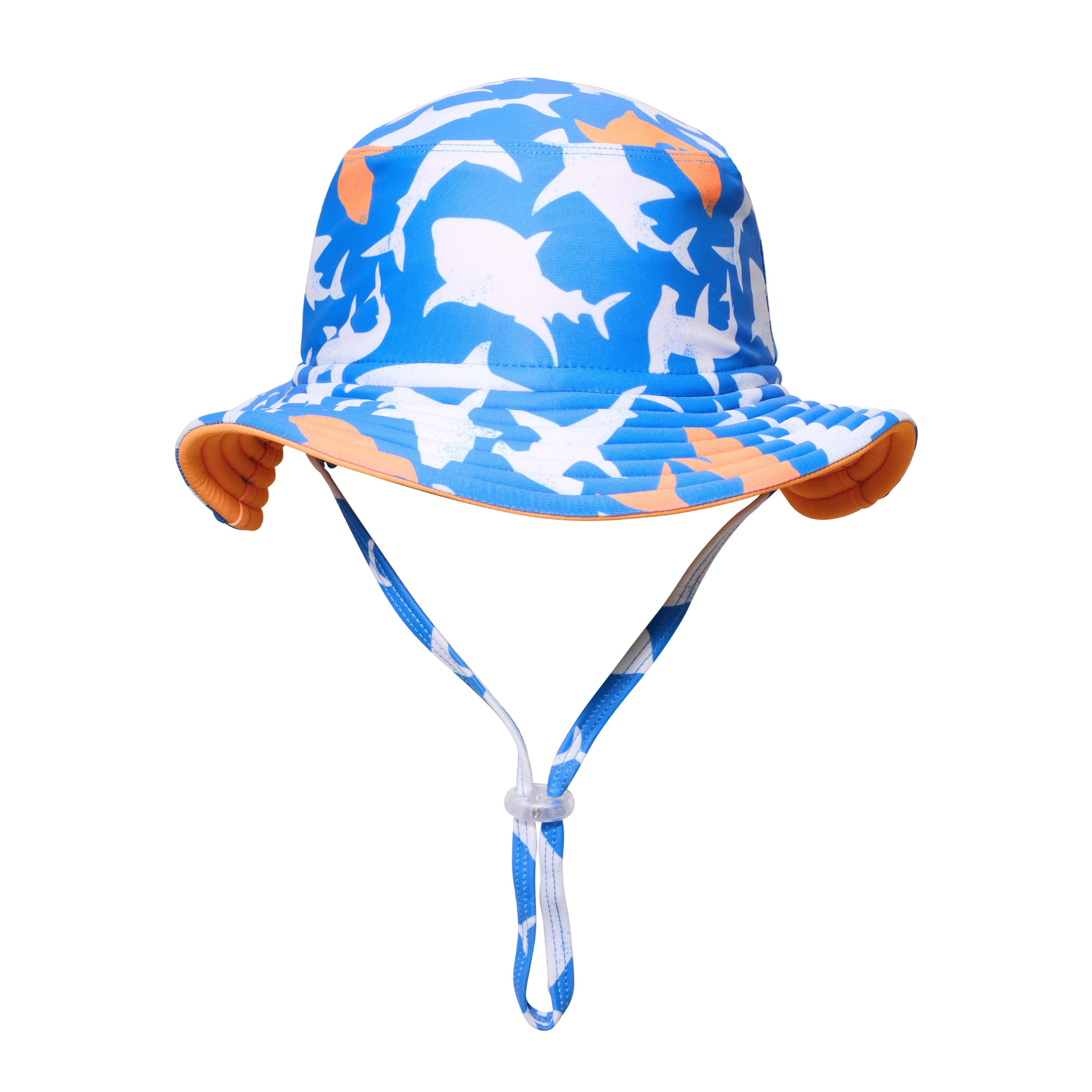 Shark squad reversible bucket hat – Tugboat & The Bird