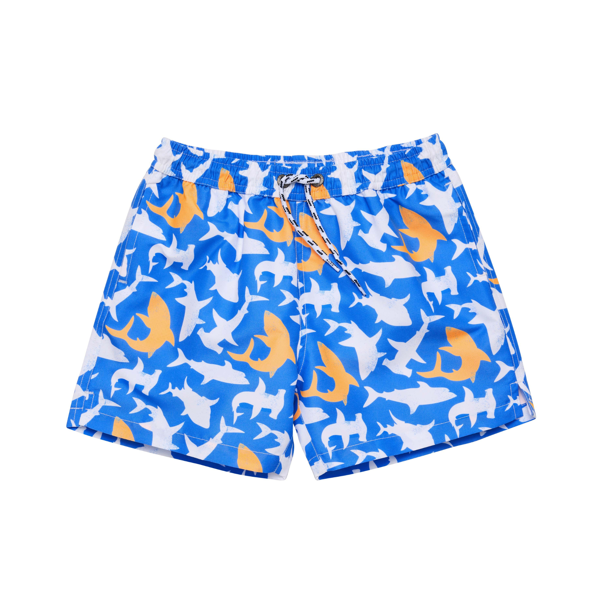 Shark squad swim shorts – Tugboat & The Bird