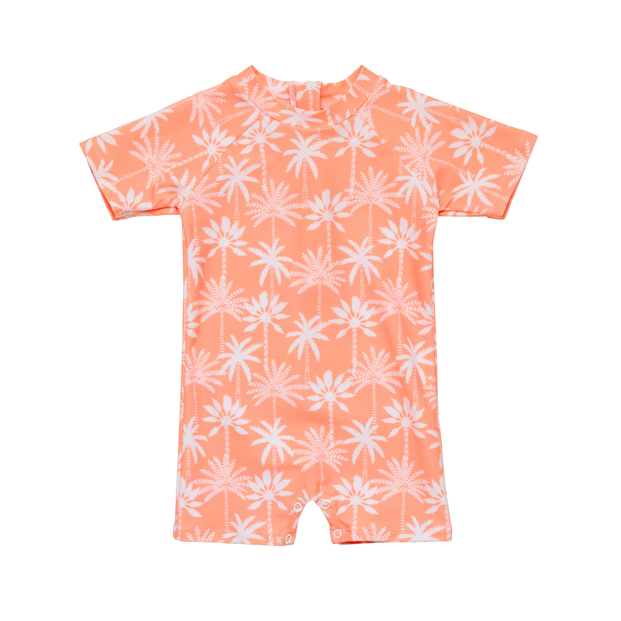 Cali palms recycled s/s sunsuit – Tugboat & The Bird