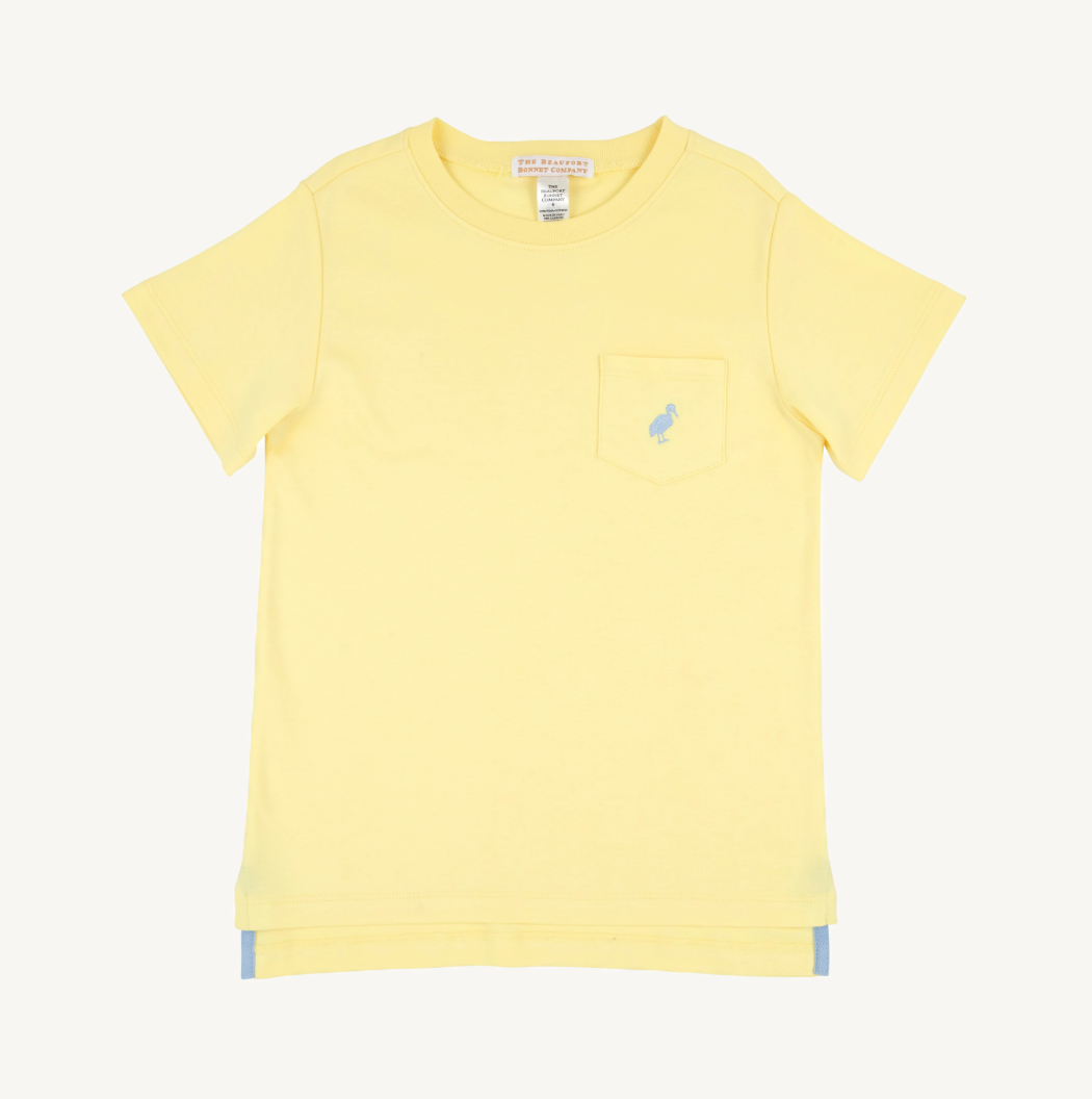 Carter crewneck - lake worth yellow – Tugboat & The Bird