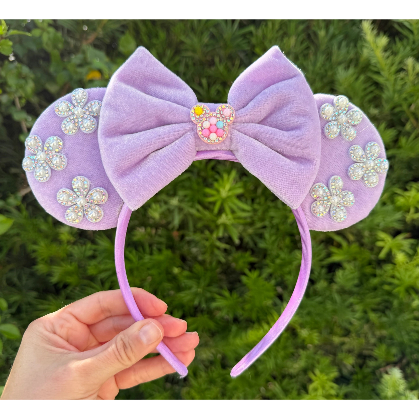 Purple mouse ears headband – Tugboat & The Bird